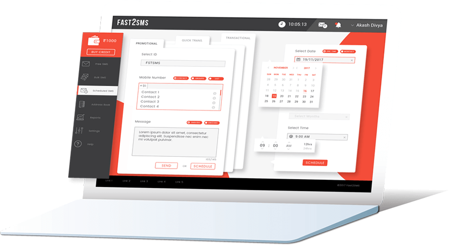 Fast2sms Integration - TrackShip Docs