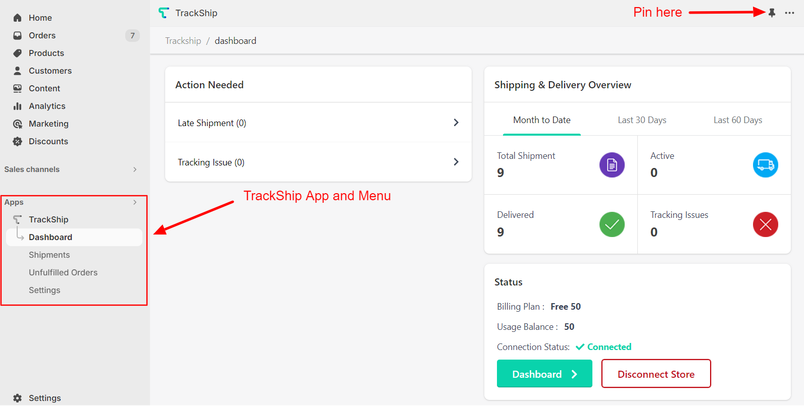 Connect Your Store - TrackShip Docs