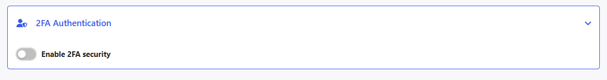 2FA Authentication - TrackShip Docs